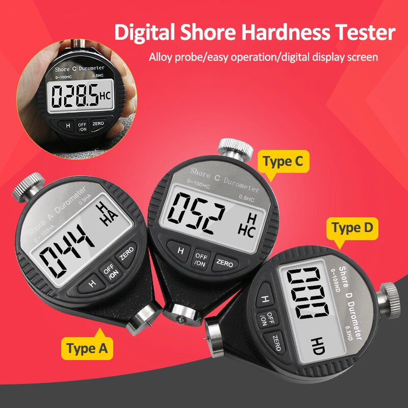 Digitale Shore Hardheid Durometer Digitale Hardhei... – Grandado