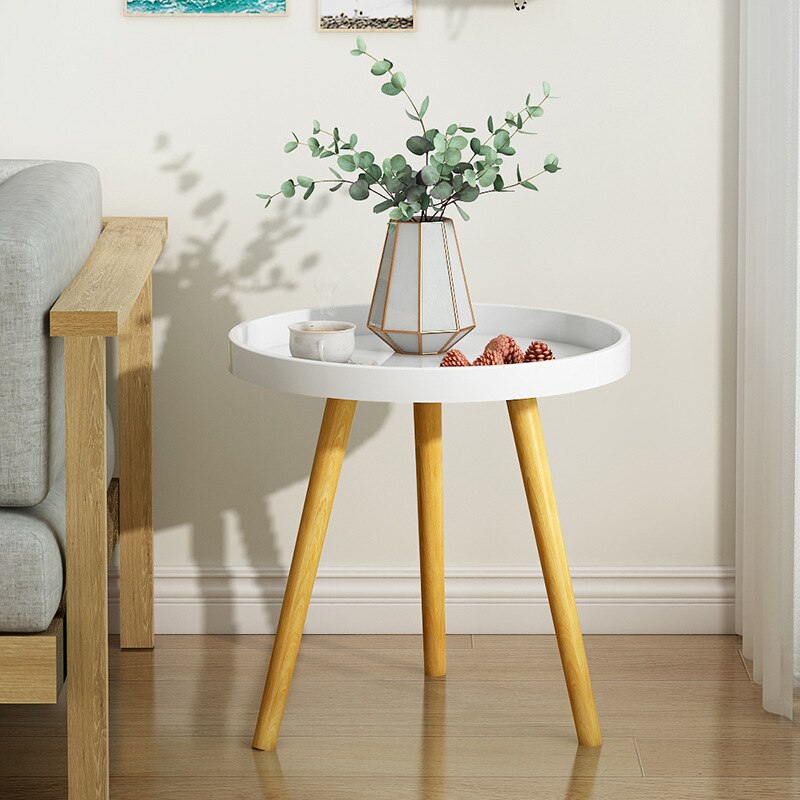 Japanese High Side Table Bedside Table Wooden Ins ... – Vicedeal