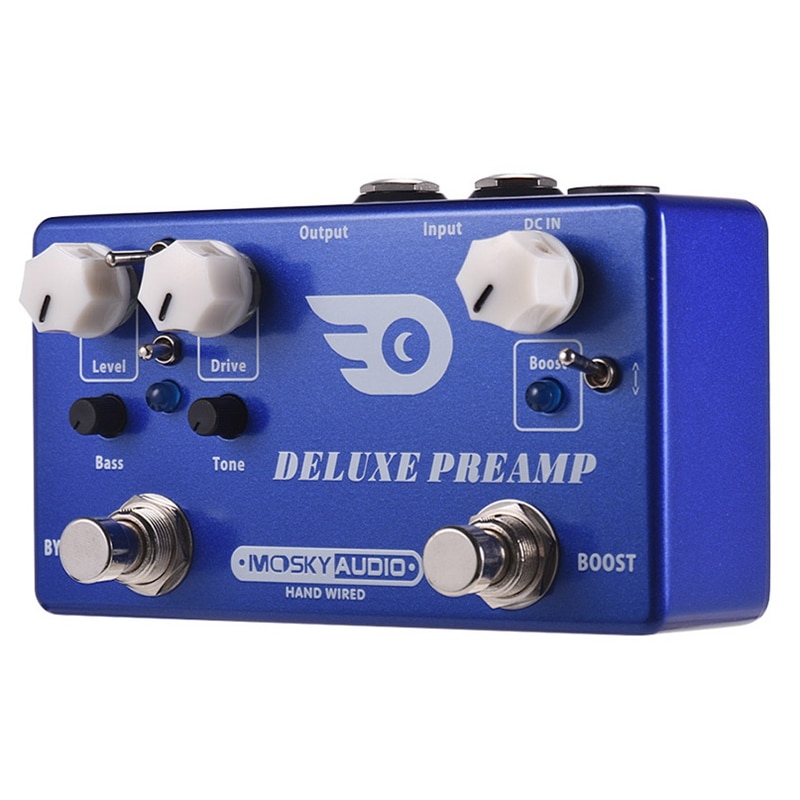Mosky Deluxe Preamp Guitar Effect Pedal 2 In 1 Boo... – Grandado