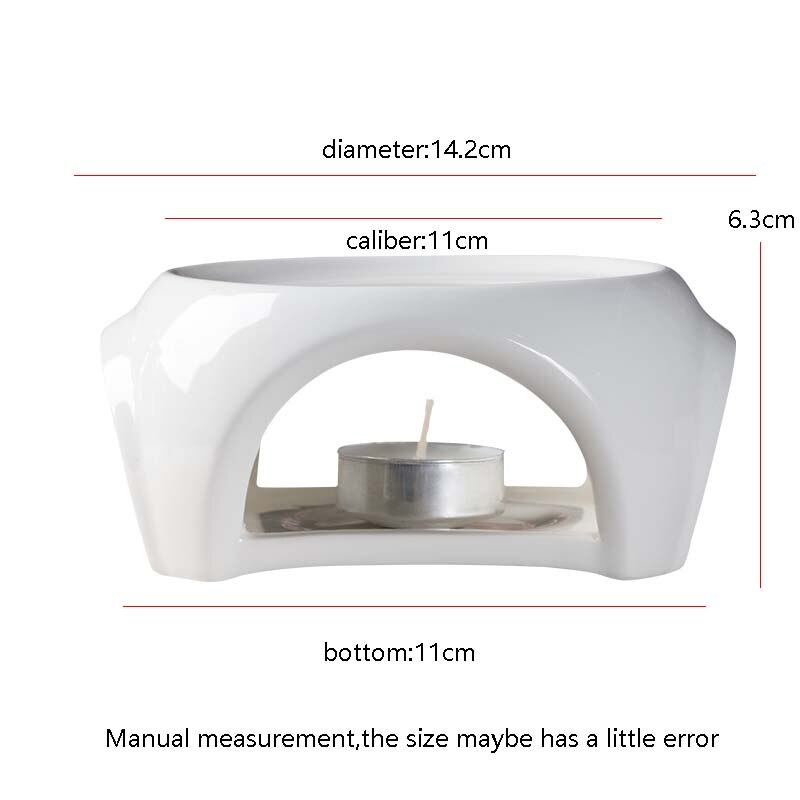 Japanese-style Brief Ceramic Warm Flower Tea Stove... – Grandado