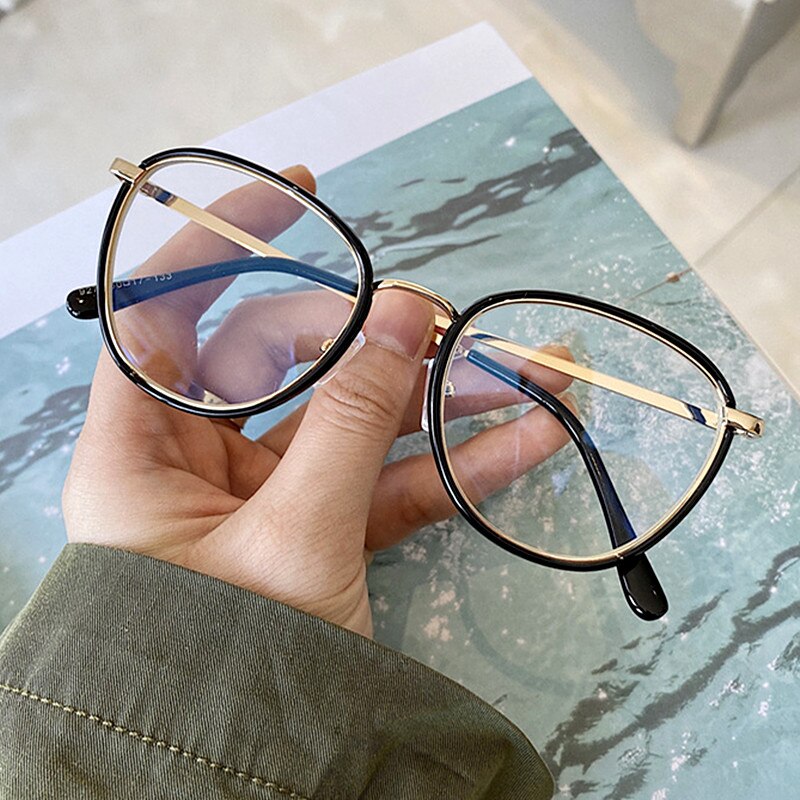 1pcs Retro Anti Blue Ray Computer Glasses Women Ro... – Vicedeal