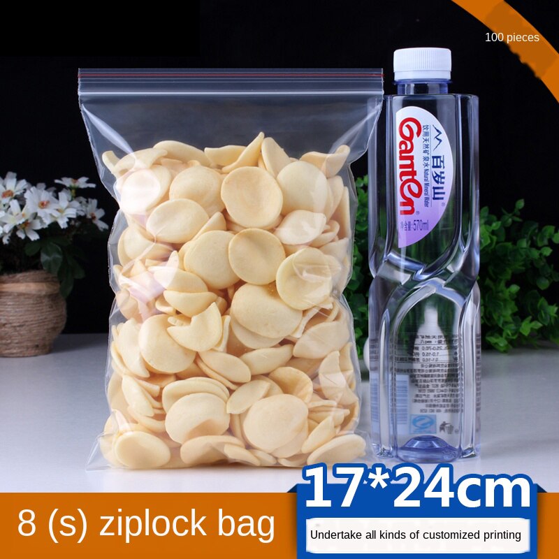 Ziplock Bag Transparent Plastic Bag Plastic Packag... – Grandado