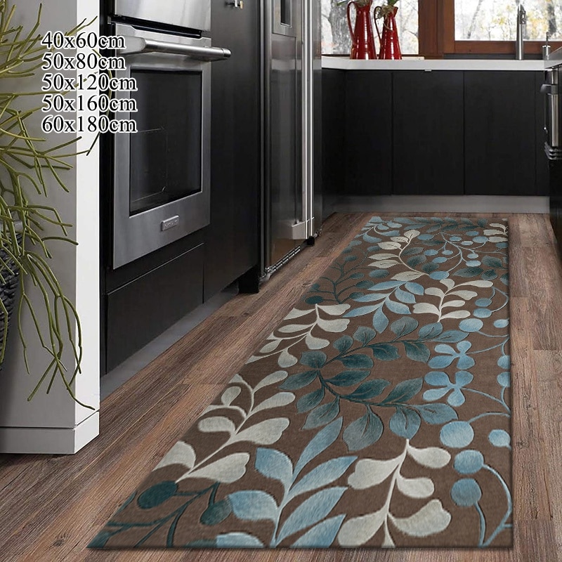 Contouren Botanische Runner Rug Deur Mat Tapijten ... – Vicedeal