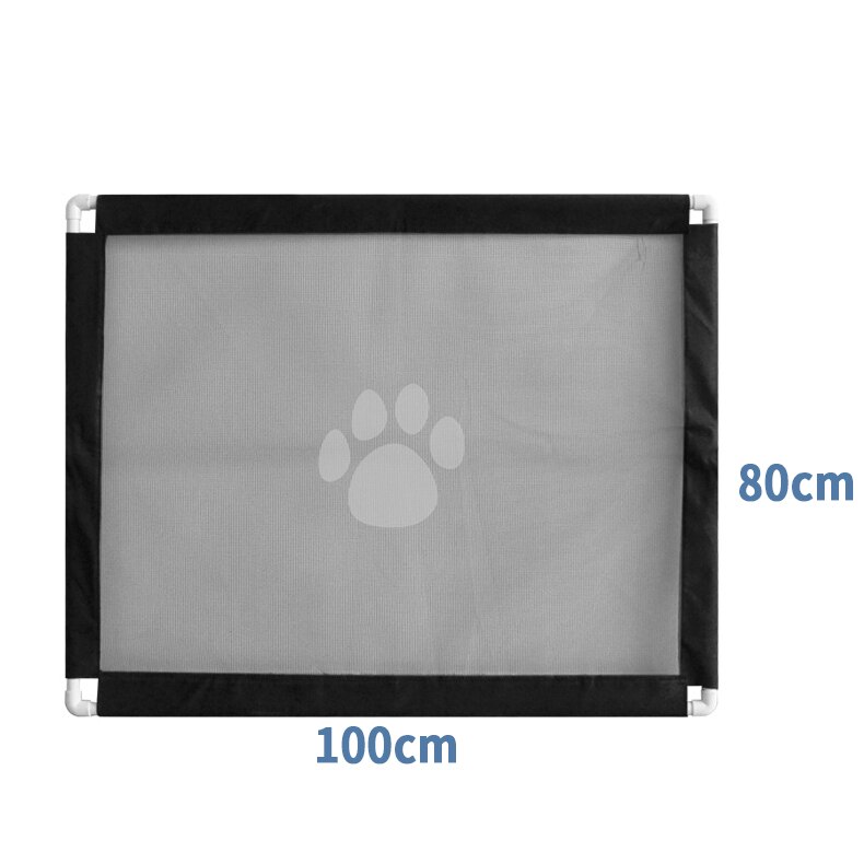 Pet Dog Cat Paw Print Door Fence Isolation Net Por... – Grandado