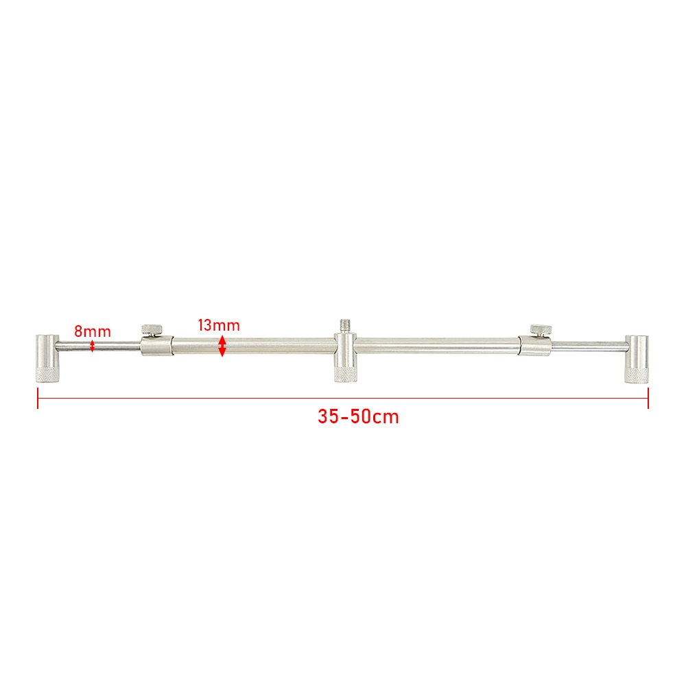 2 x Stainless Steel Carp Fishing Buzz Bars Telesco... – Grandado