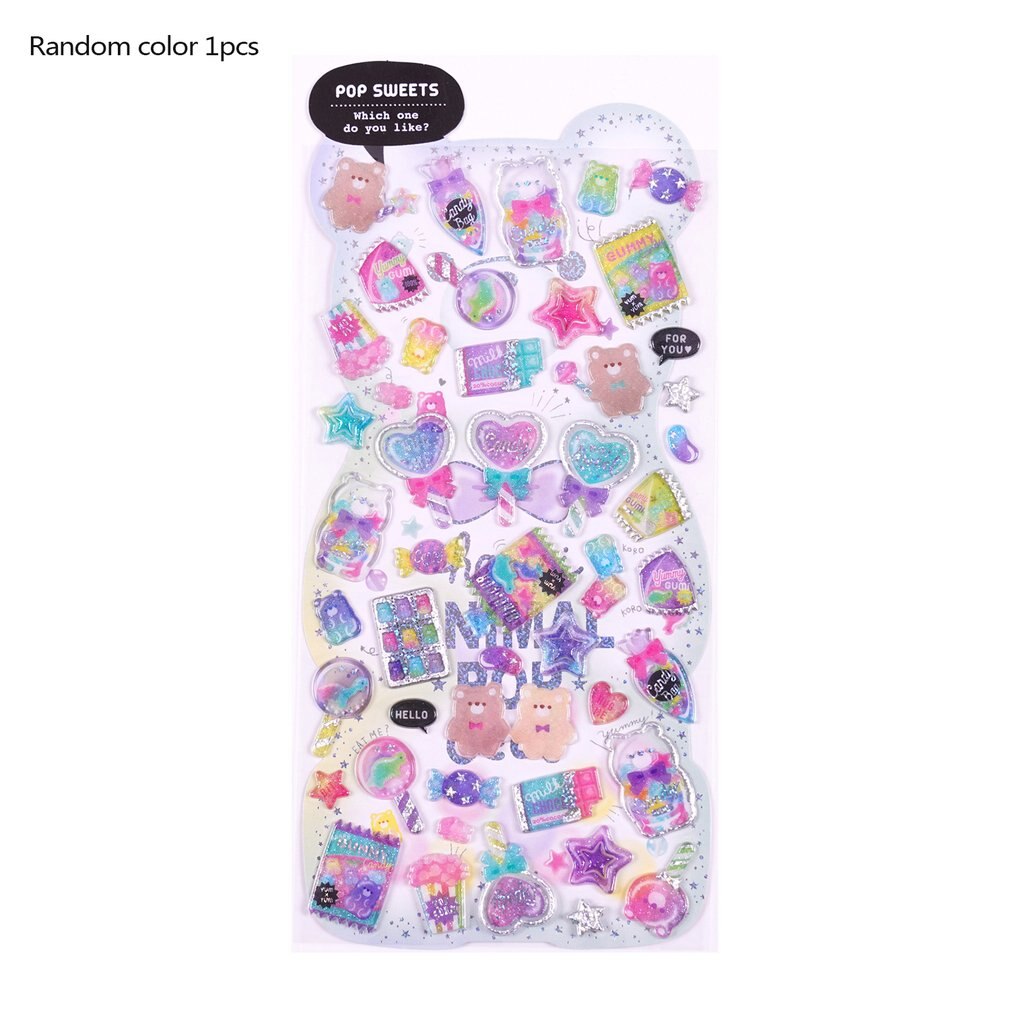 Kawaii Japanse Glinsterende Suiker Snoep 3D Pvc St... – Grandado