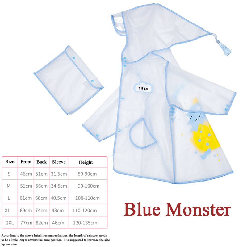 Children Raincoat Kindergarten Boys Girls Pupils P... – Vicedeal