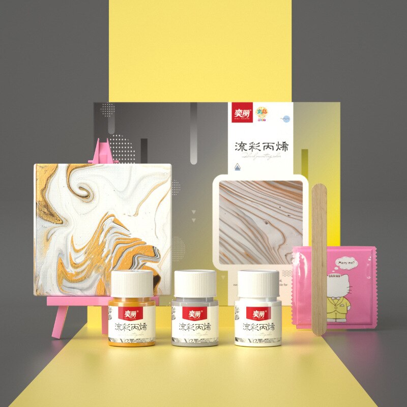 Heldere Kleurrijke Acryl Verf Set 60Ml Professione... – Grandado