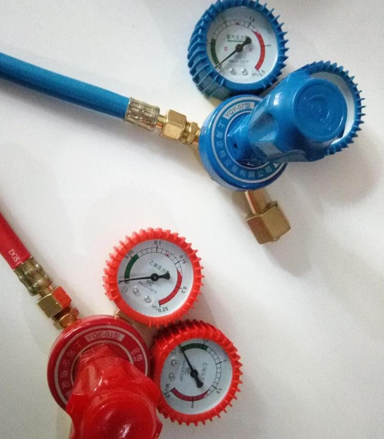 8mm oxygen acetylene tube double color connection ... – Vicedeal