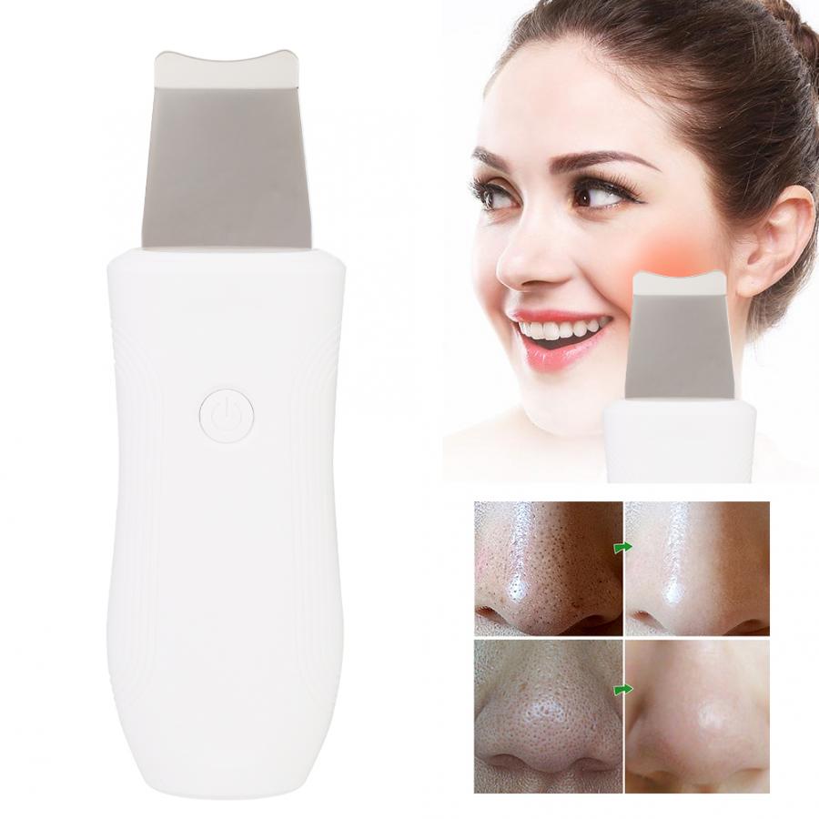 Ultrasonic Skin Scrubber Face Deep Cleansing Spatu... – Grandado