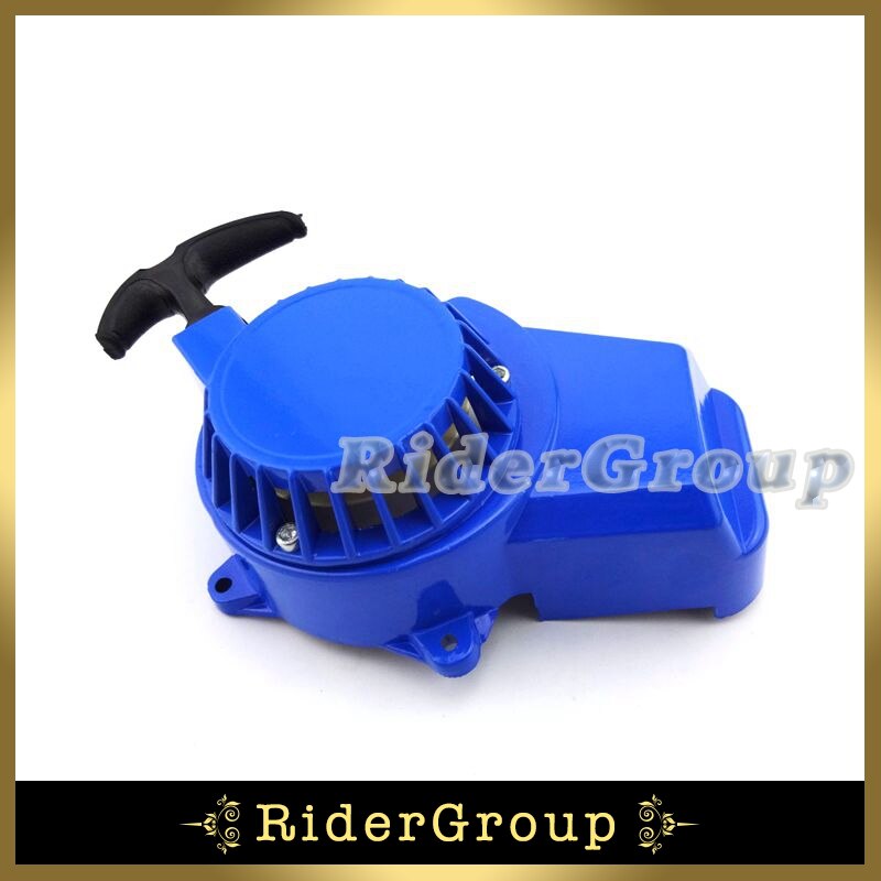 Blue Alloy Minimoto Pull Starter Recoil For 2 Stro... – Grandado
