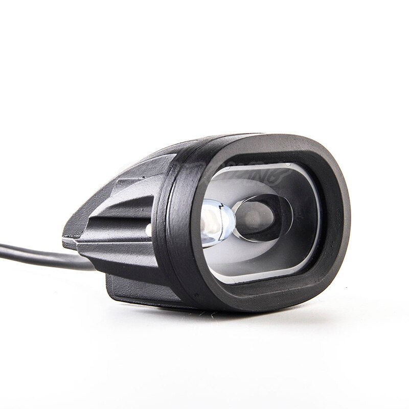 Hvid/gul 20w led arbejdslys 6d universal motorcyke... – Vicedeal