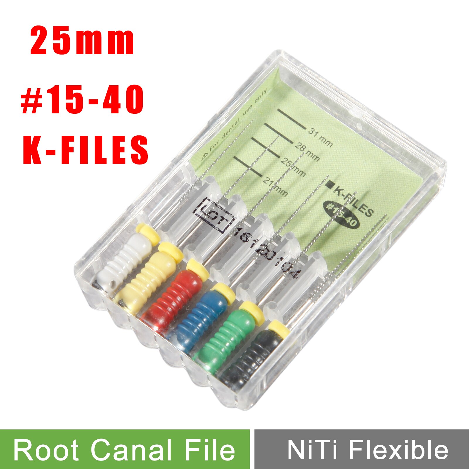 Dental Endodontic Files Hand Use Niti/Stainless St... – Vicedeal