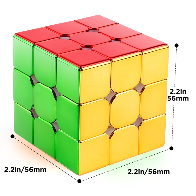 Cyclone Boys Magnetic Plating Magic Cube 3x3x3 4x4... – Grandado