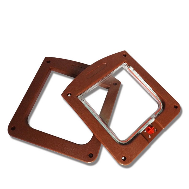 4 Way Pet Cat Puppy Dog Gates Door Lock Lockable S... – Grandado