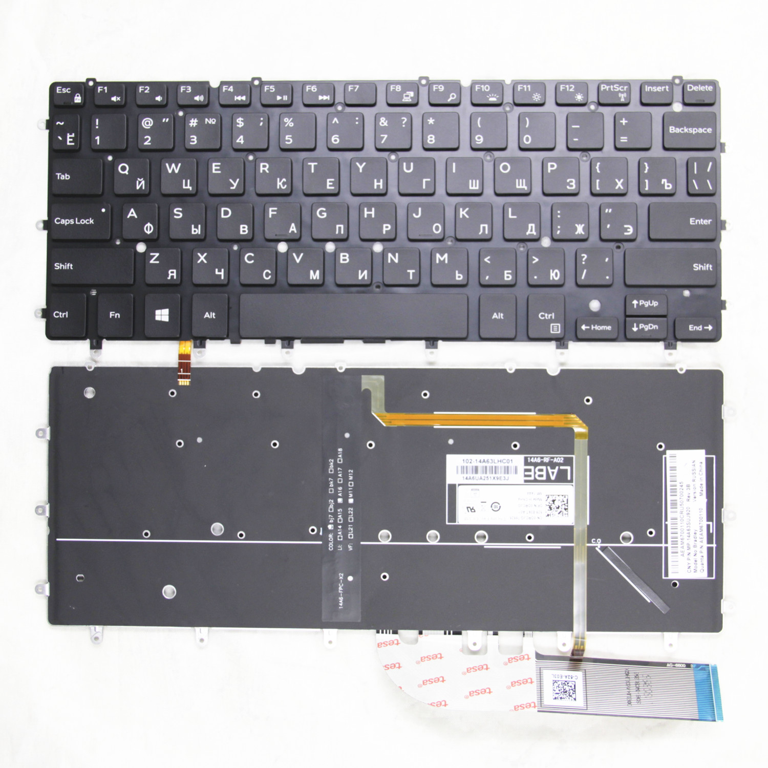 Original RU Russian FOR DELL XPS 13 9343 9350 9360... – Grandado