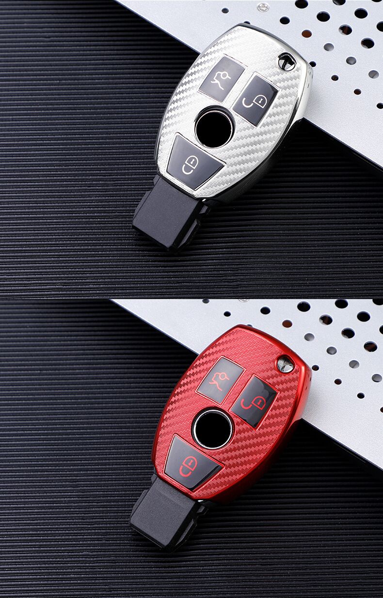 Carbon Fiber Tpu Autosleutel Cover Case Tas Skin B... – Grandado