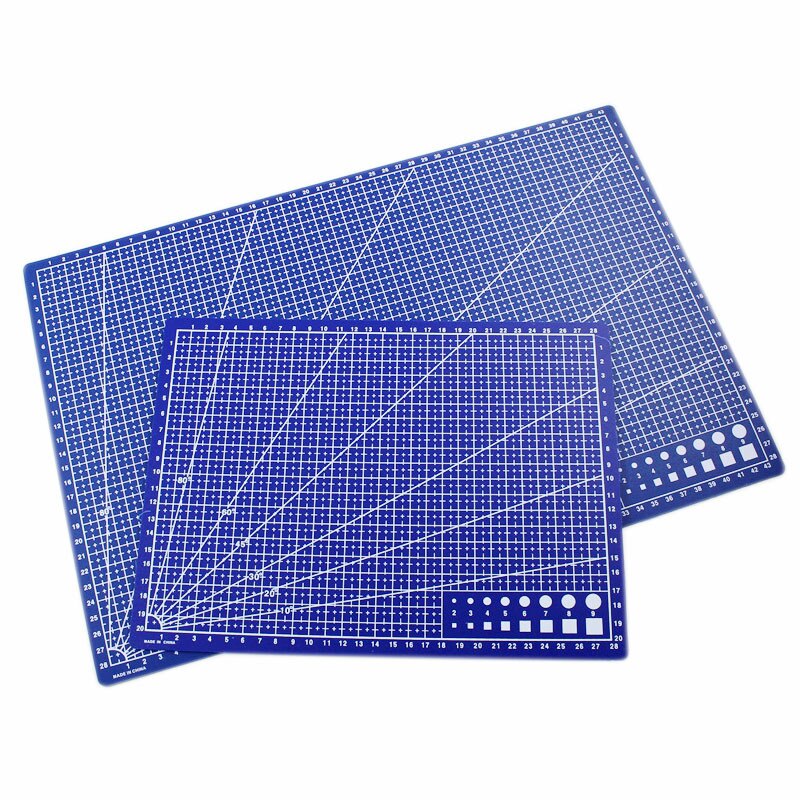 A4 / A3 PVC Cutting Mats Rectangular Grid Line Cut... – Vicedeal
