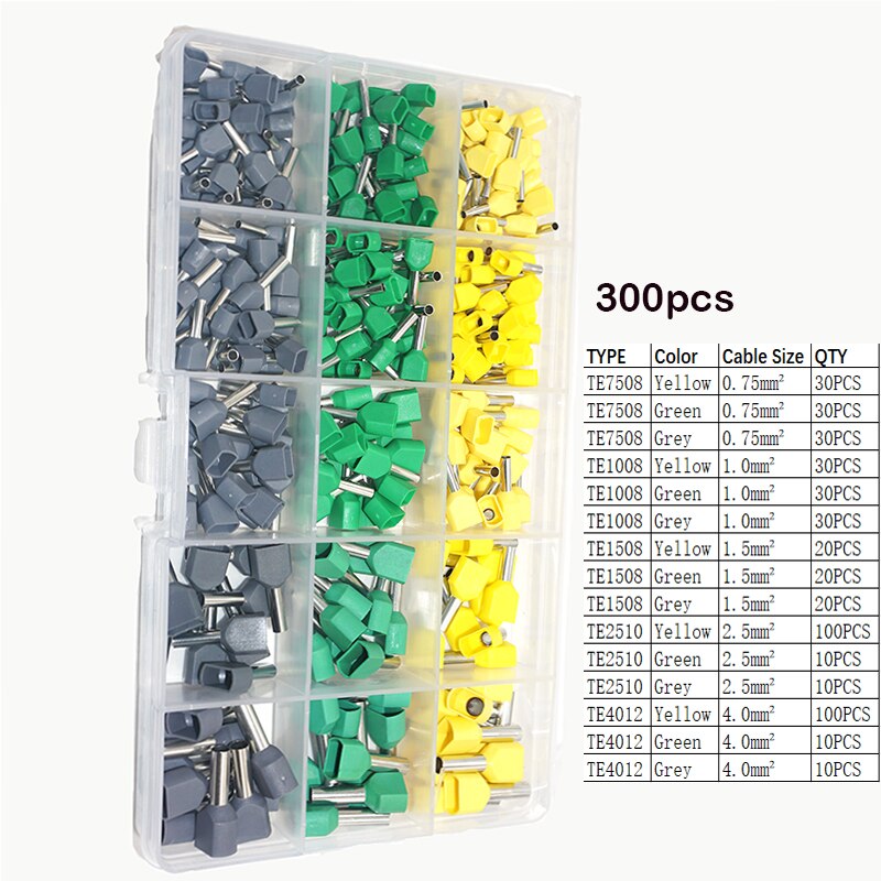 720/300/765/270Pcs Wire Ferrule Connectors Kit Wir... – Vicedeal