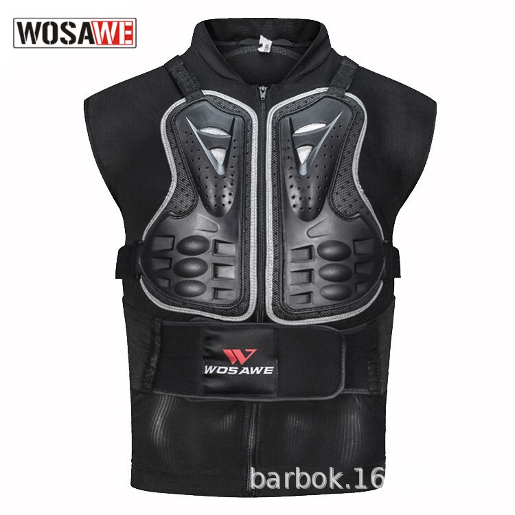 WOSAWE Sleeveless Body Armor Protective Vest Motor... – Grandado