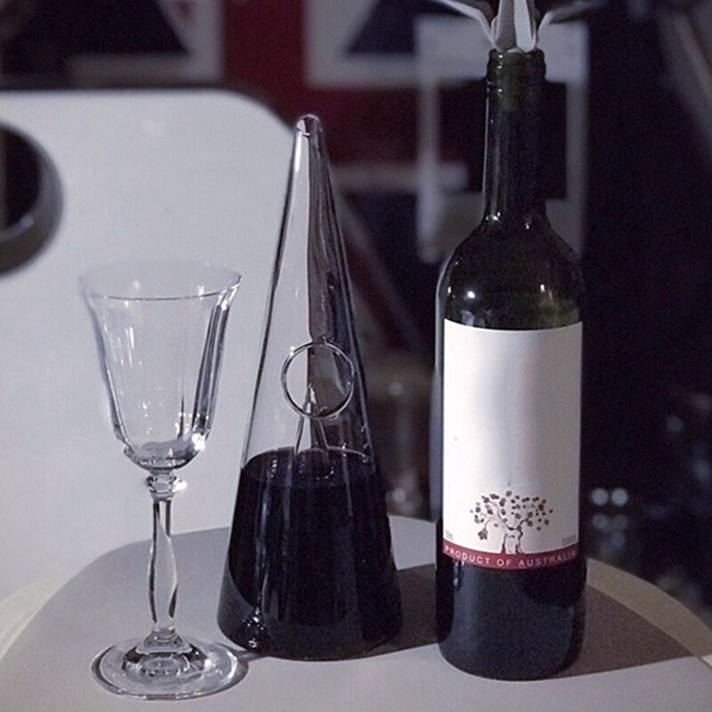 Wine Decanter,Pyramid Decanter Personality Red Win... – Grandado