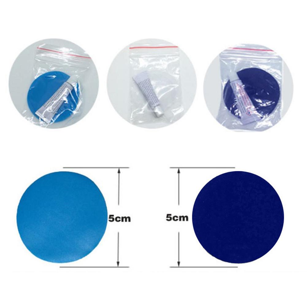 3-piece Set Of PVC 5cm Diameter Glue Repair Patch ... – Grandado