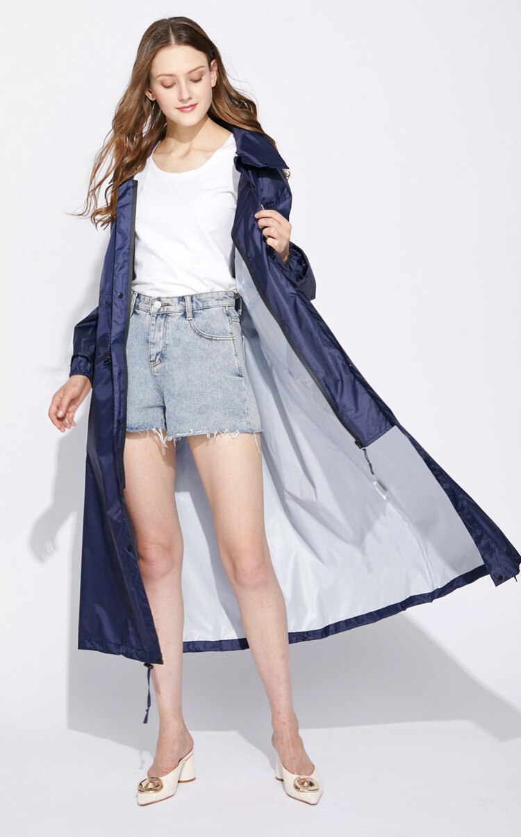 Female Raincoat Women Men cloak Waterproof Hooded ... – Grandado