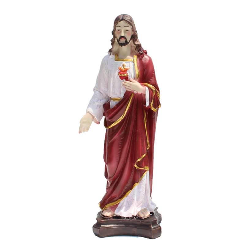 Jesus Figure 12 Inch Resin Statue Sculptures Renai... – Grandado