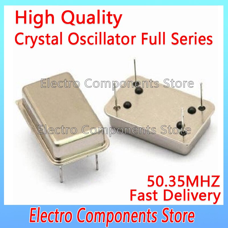 2PCS/Lot 50.350MHz Crystal Oscillator Throught Hol... – Grandado