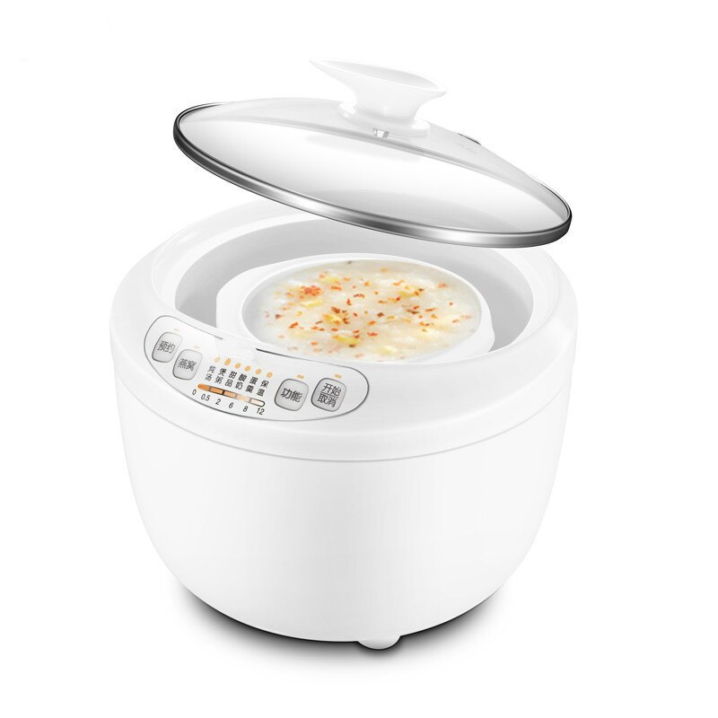 220V 180w White 1L Electric cookers Slow cooker Ce... – Grandado