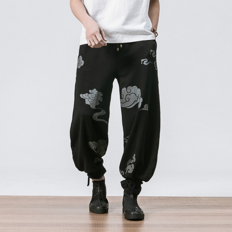 Men Cloud Joggers Pants Mens Japanese Streetwear B... – Vicedeal