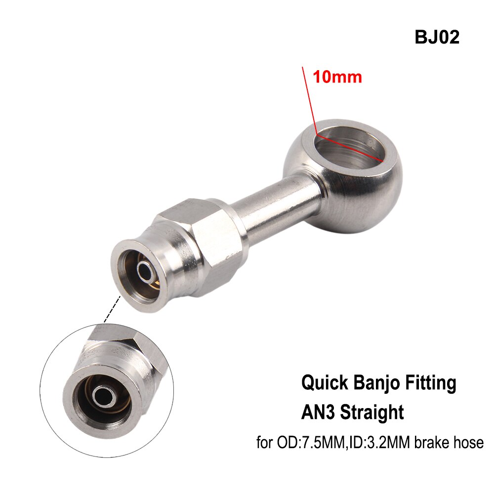 AN3 Motorcycle Motor Bike Hydraulic Brake Oil Hose... – Grandado