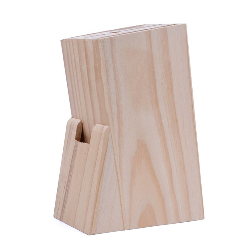 Wood Knife Holder Rest Bamboo Knife Block Stand Kn... – Vicedeal