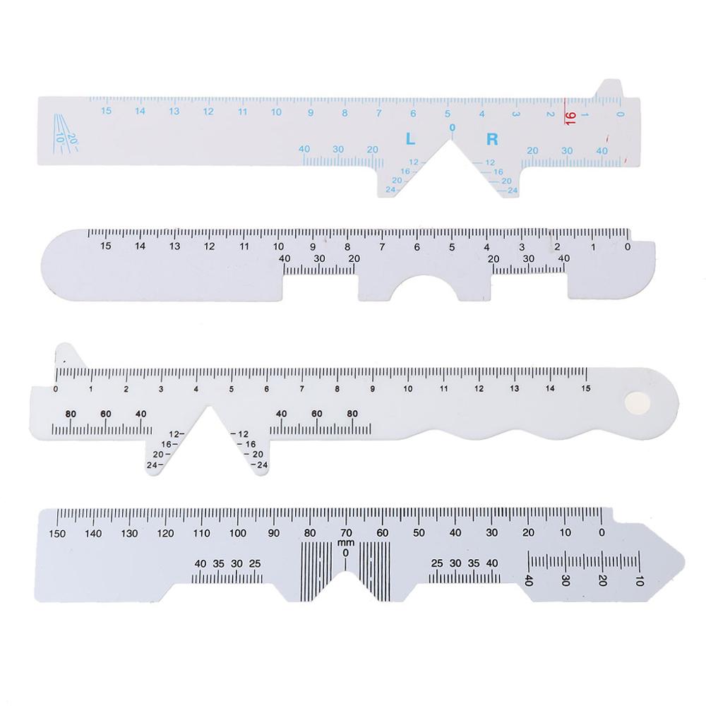 4 Types White Straight Edge PD Ruler Pupillary Dis... – Vicedeal