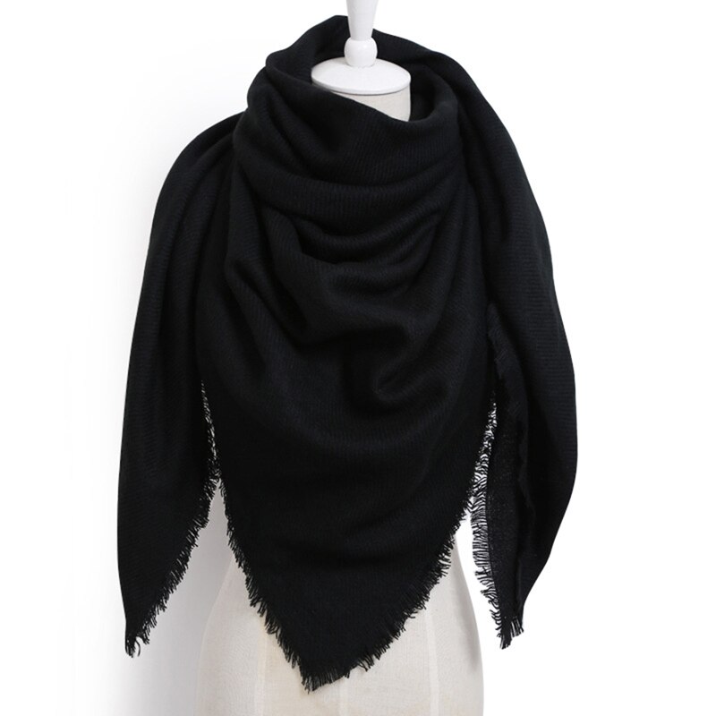 8 Colors Women Warm Shawls Luxury Brand Imitation ... – Grandado