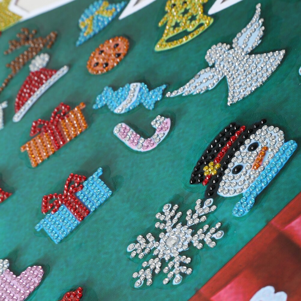 Christmas DIY 5D Diamond Mosaic Wall Sticker Chris... – Grandado