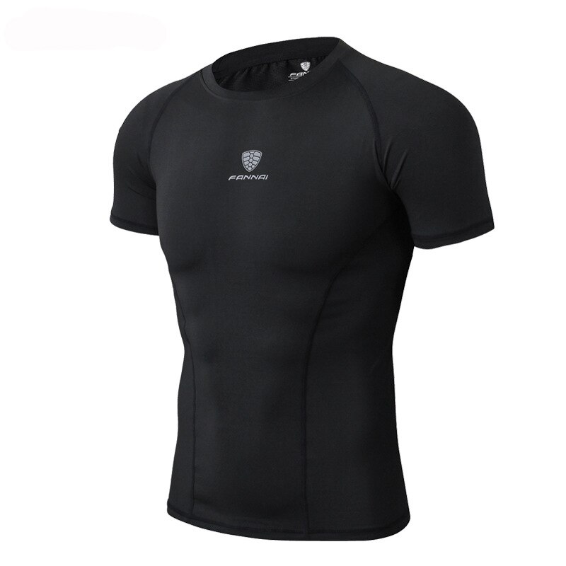 Men Sport T-shirt Running Quick-Dry Shirts Tops Te... – Grandado