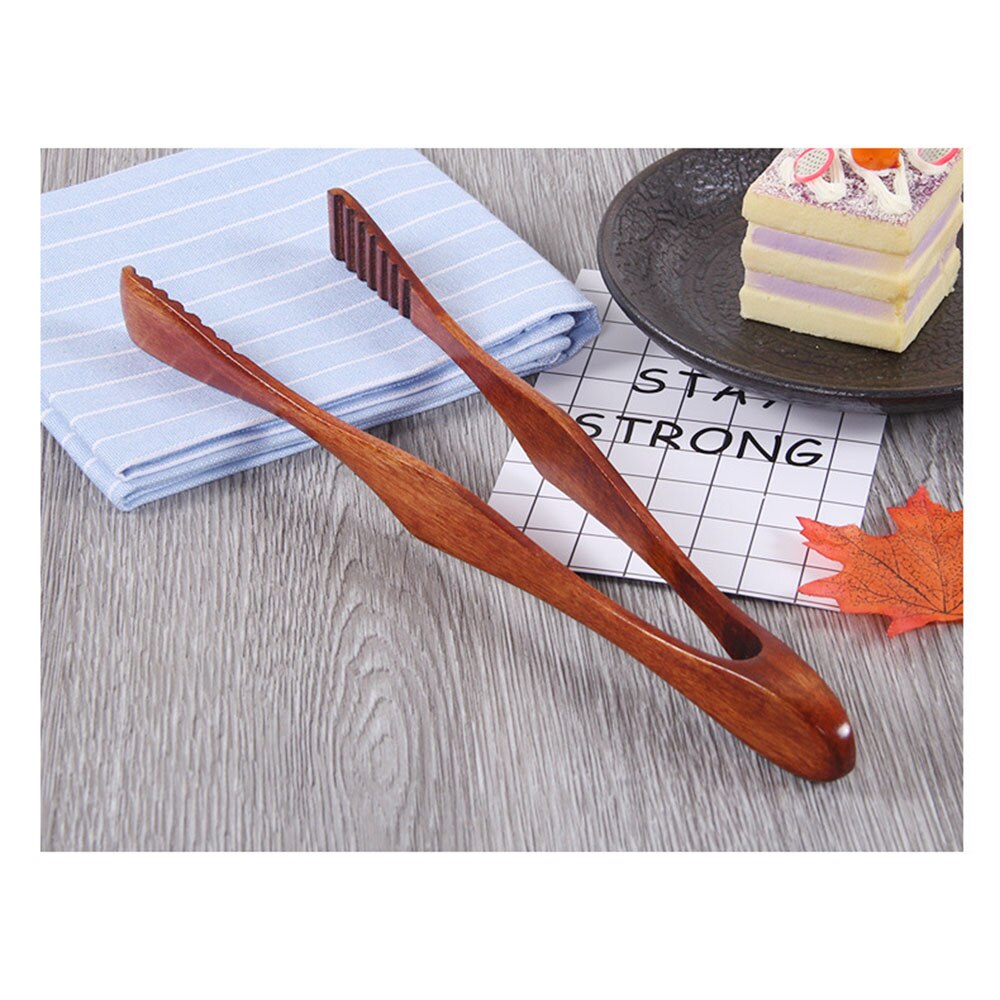 26.5 cm Portable Houten Barbecue Clip Toast Tang B... – Grandado