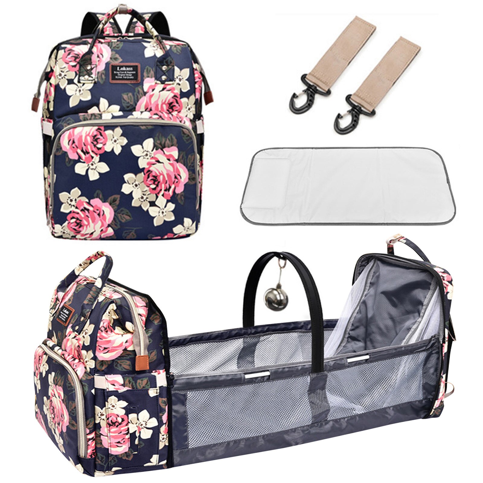 Multifunction Waterproof Mum Backpack Portable Lar... – Grandado