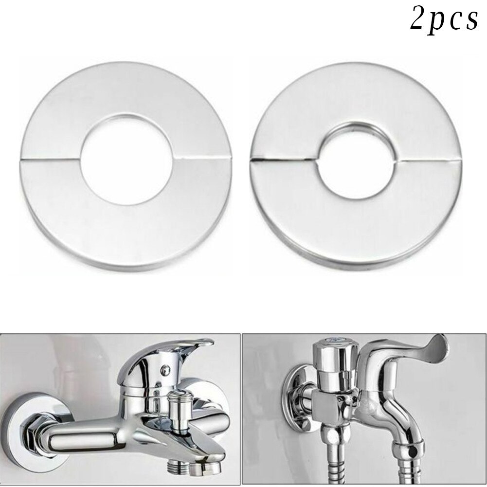 2PC Stainless Steel Water Pipe Wall Covers Bathroo... – Grandado