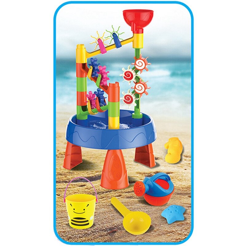 Kids Toy Summer Outdoor Seaside Beach Funnel Sandp... – Grandado