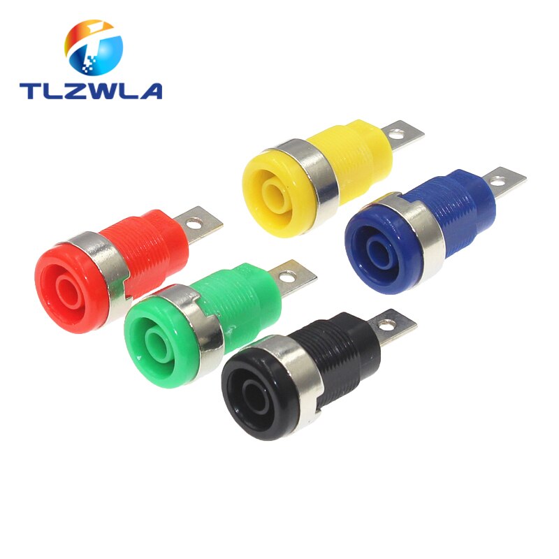 5Pcs 4mm Banana Plugs Female Jack Socket Plug Wire... – Grandado