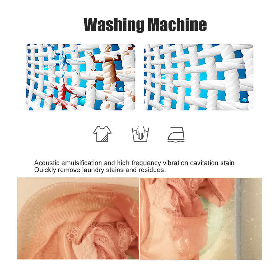 8L 18W Mini USB Powered Portable Desktop Laundry W... – Vicedeal