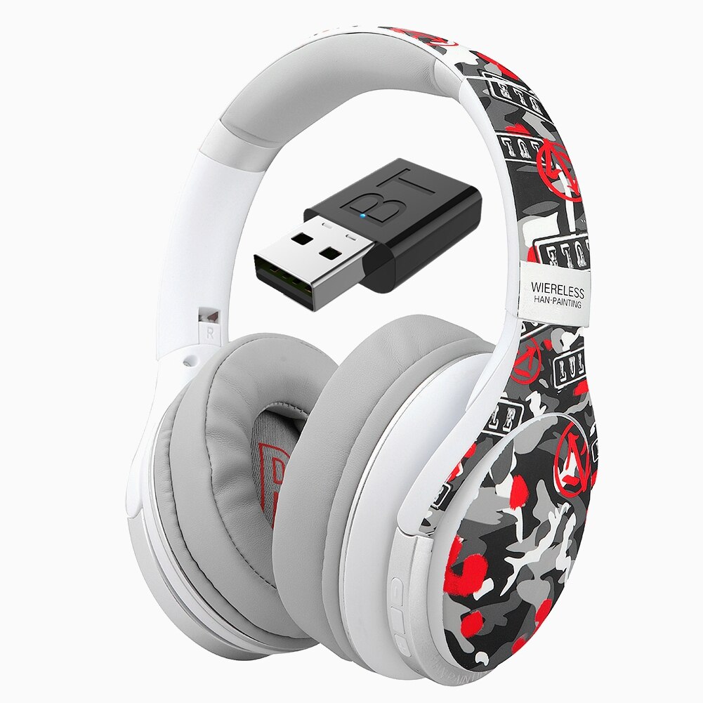 PC TV Drahtlose Kopfhörer mit Mic & Computer Lapto... – Vicedeal