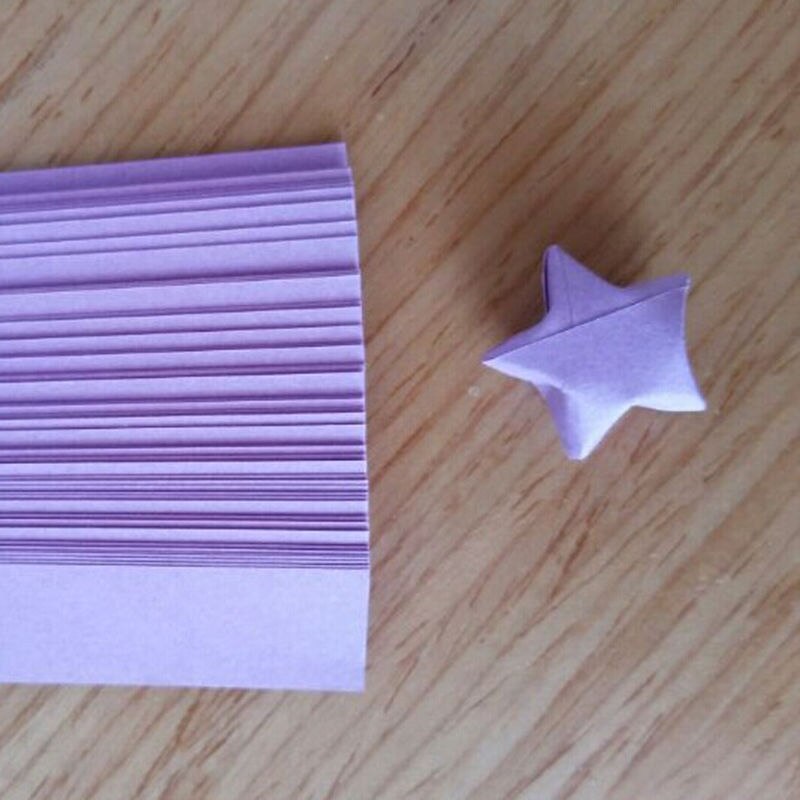 80pcs/lot Origami Lucky Star Paper Strips Craft Pa... – Grandado