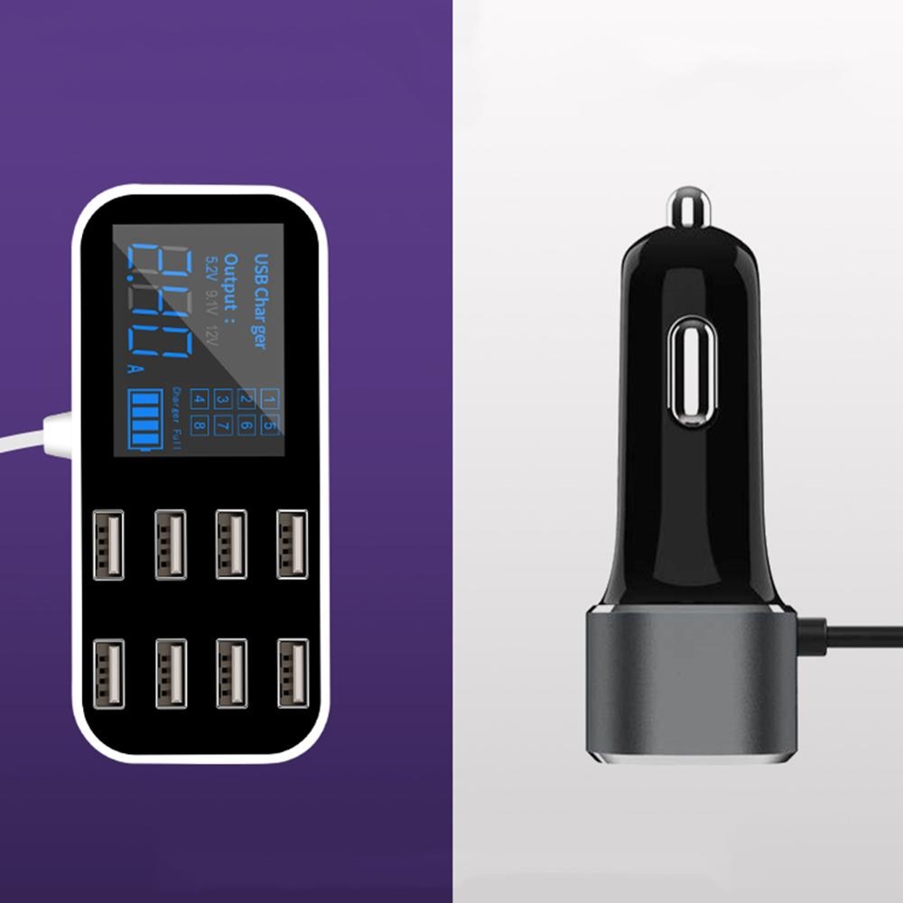 Universal Multi-Port USB Charger for Car 8-Port Ca... – Grandado