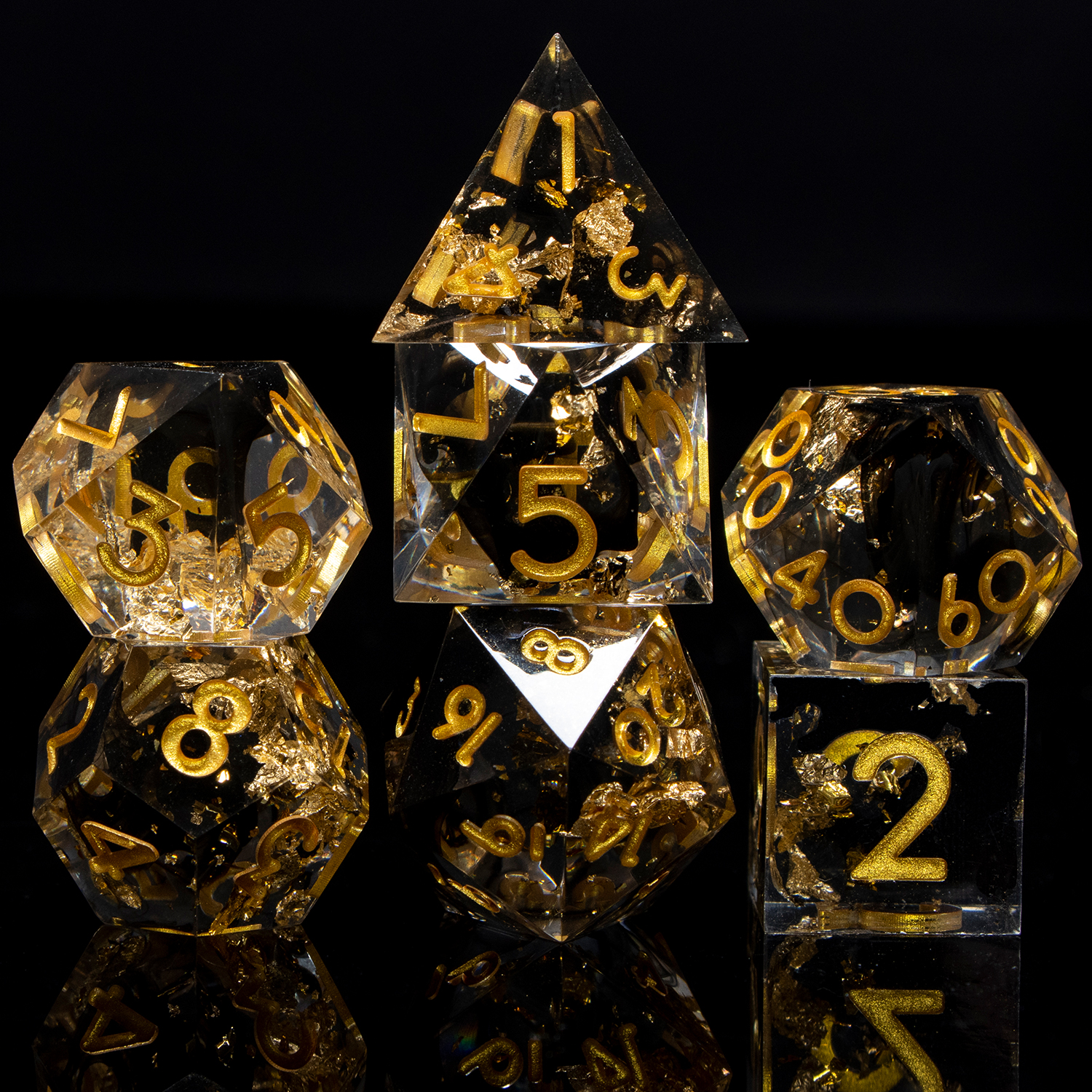 Dungeon and Dragon Dice Inclusion Resin DND Sharp ... – Grandado