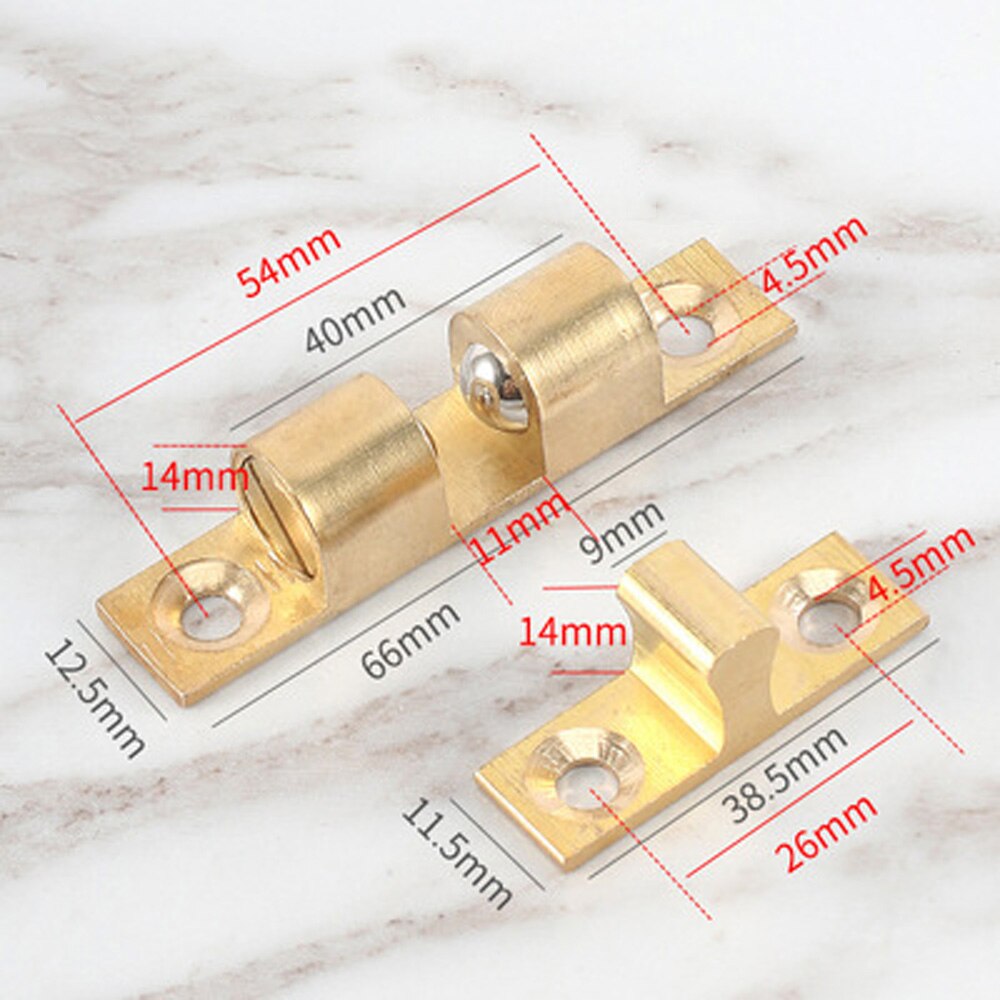 Brass Adjustable Double Ball Tension Roller Catch ... – Grandado