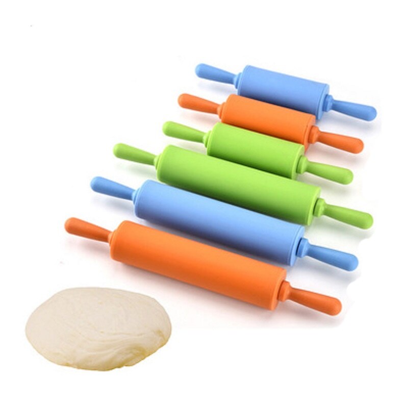 1Pcs Siliconen Deegroller Kleurrijke Deeg Roller P... – Vicedeal