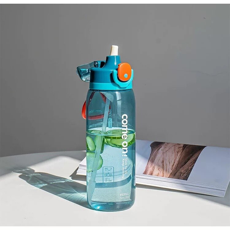 750Ml Draagbare Waterfles Met Stro Sport Fitness D... – Grandado